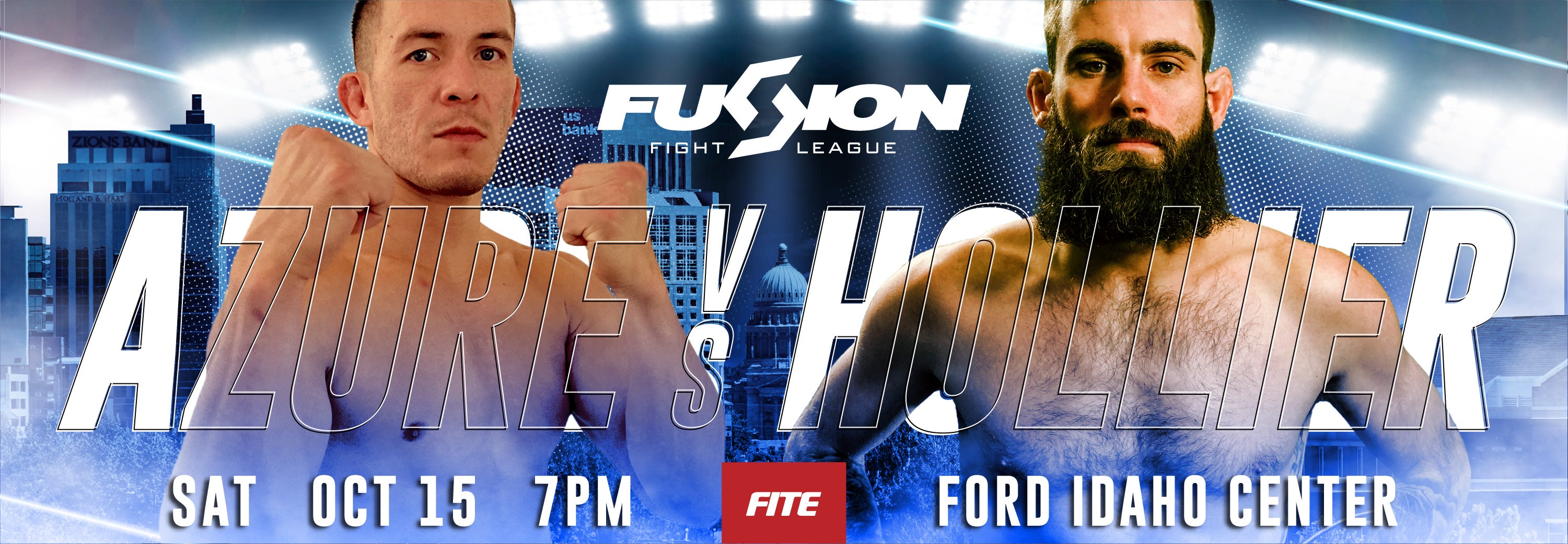Fusion Fight League: Azure vs Hollier | Ford Idaho Center