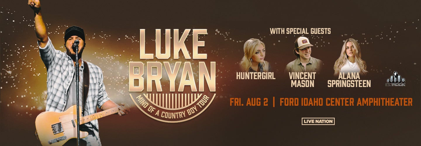 Luke Bryan: Mind of a Country Boy Tour 2024 | Ford Idaho Center