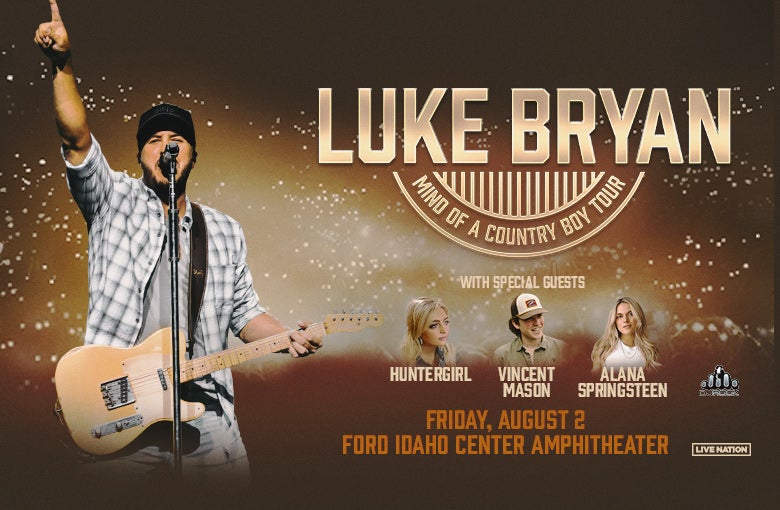Luke Bryan: Mind of a Country Boy Tour 2024 | Ford Idaho Center